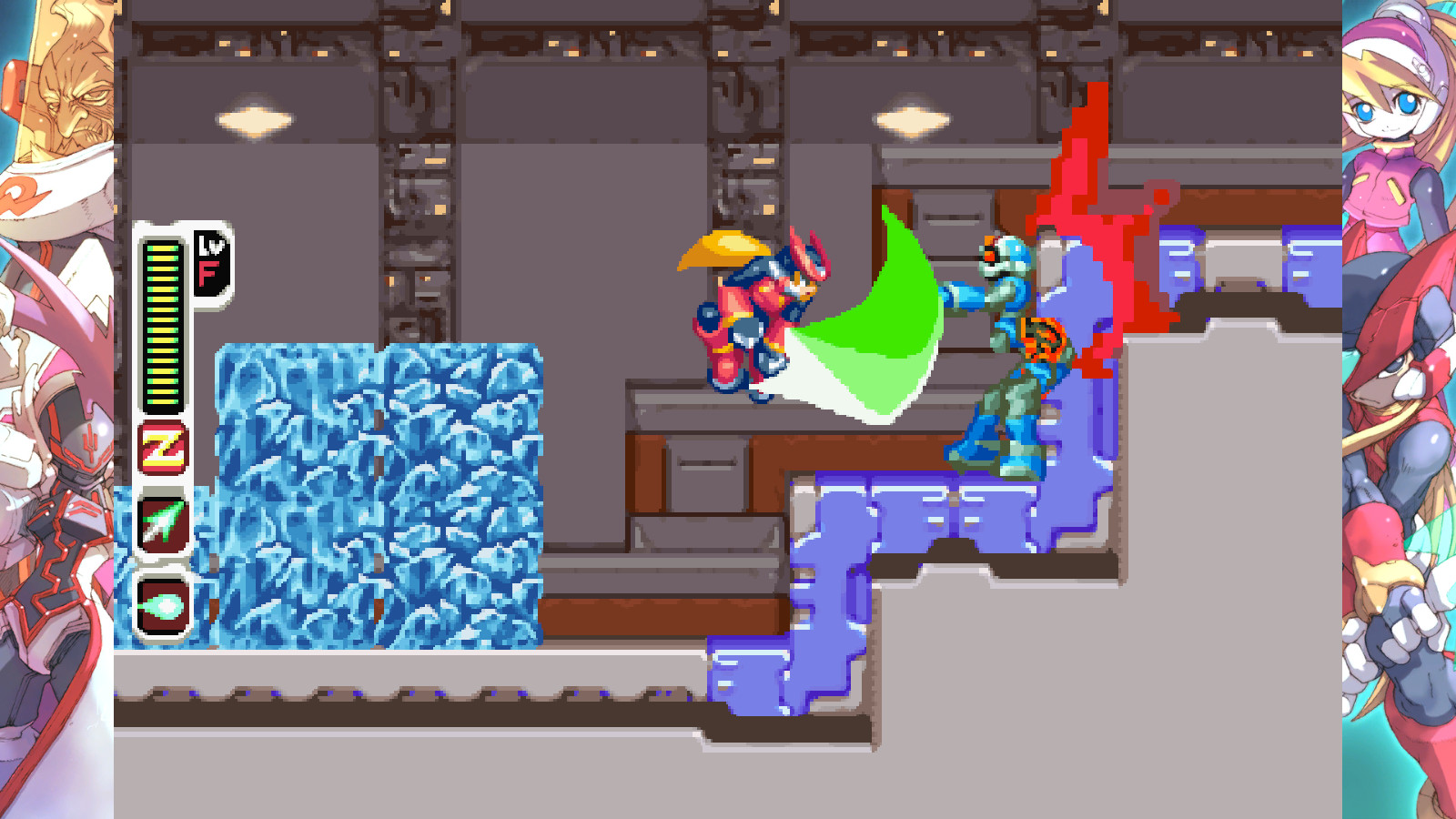 Blood Effect Restoration Mod Mod for Mega Man Zero/ZX Legacy Collection ...