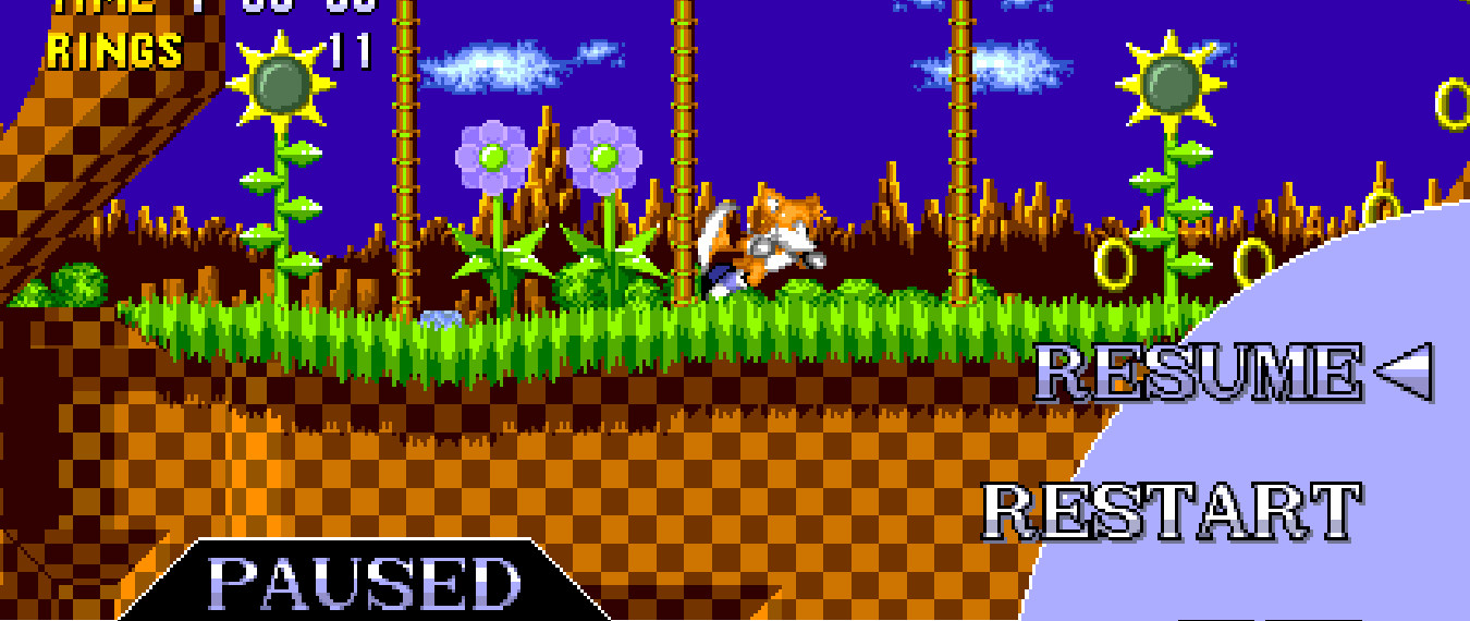 Sweet's Tails in Sonic 1 Forever Mod for Sonic the Hedgehog Forever ...