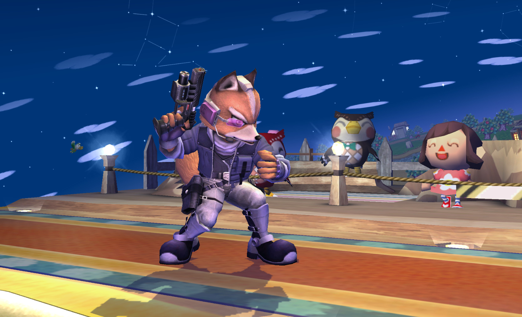 Fleet themed Fox Mod for Super Smash Bros. Brawl | Brawl Mods