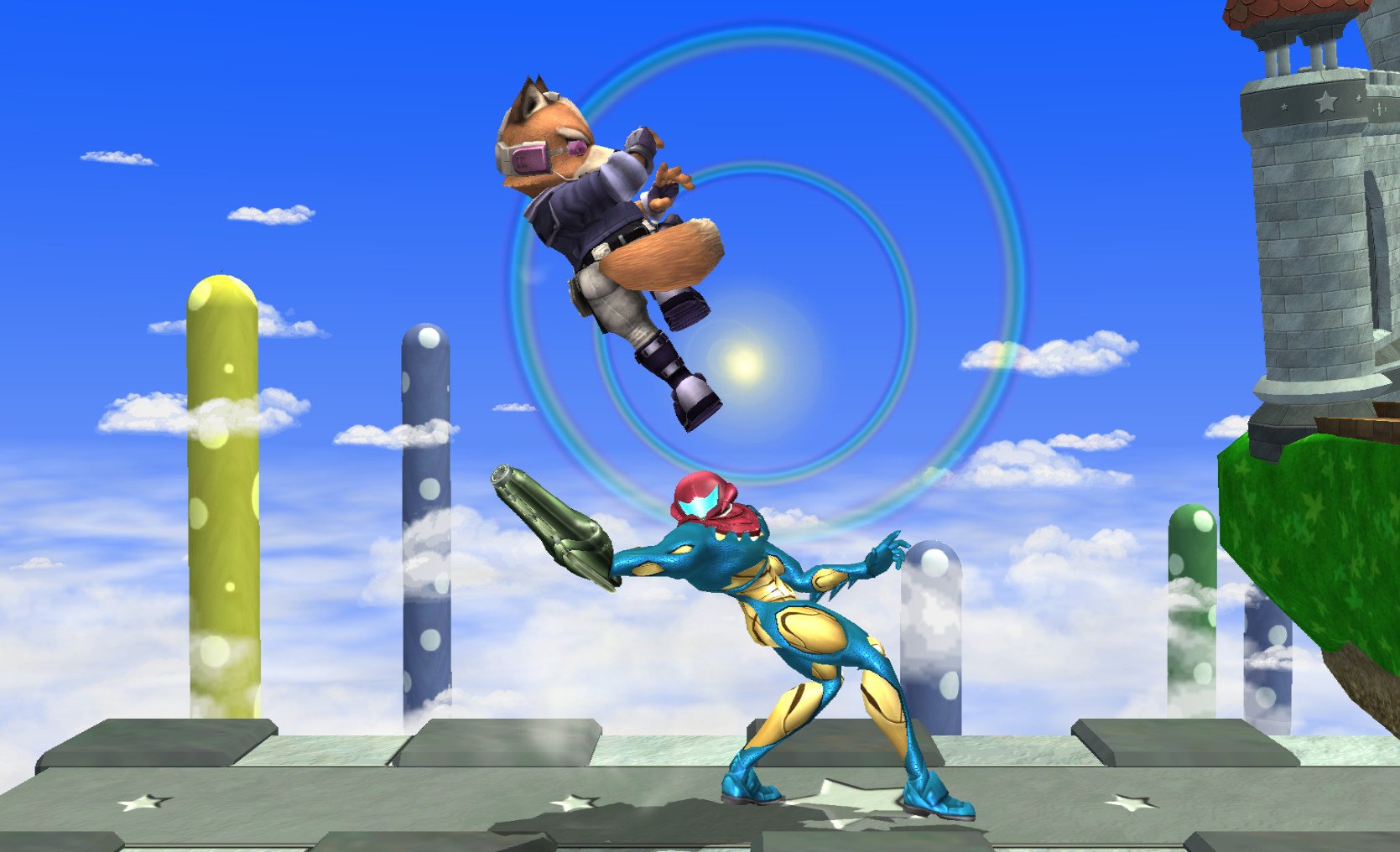 Fleet themed Fox Mod for Super Smash Bros. Brawl | Brawl Mods