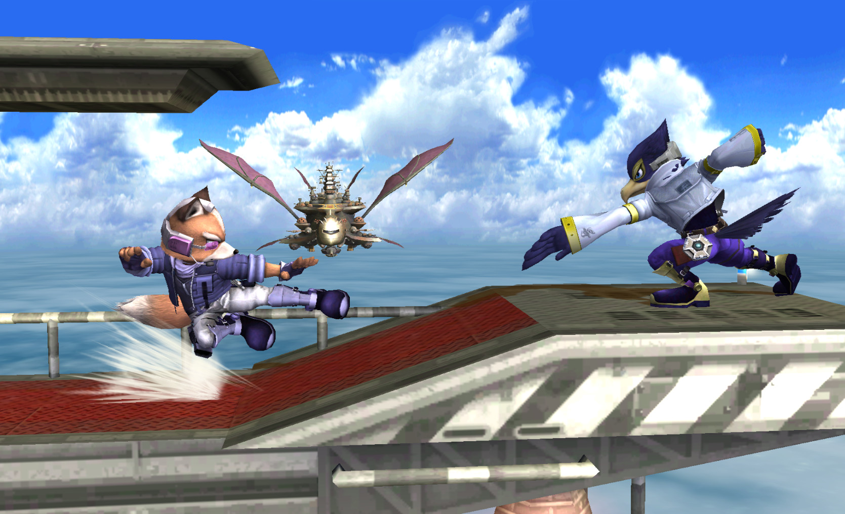 Fleet themed Fox Mod for Super Smash Bros. Brawl | Brawl Mods