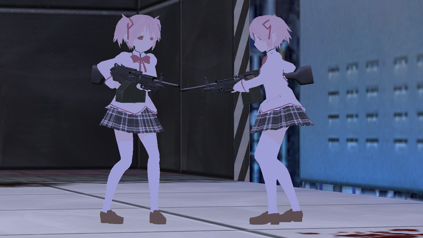 Puella Magi Madoka Magica - Madoka Kaname Uniform Mod for Sven Co-op ...