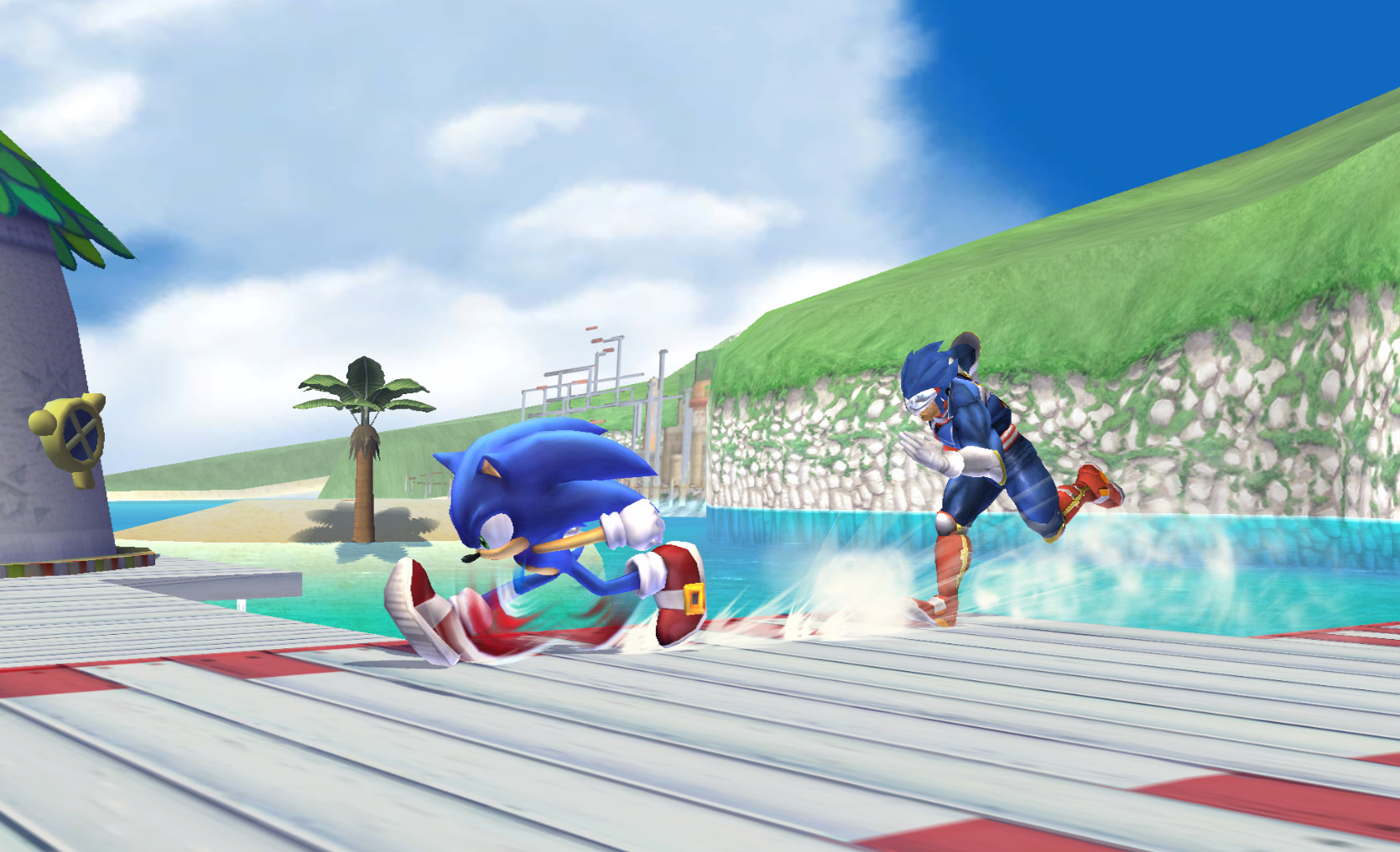 Captain Sonic-Man Mod for Super Smash Bros. Brawl | Brawl Mods