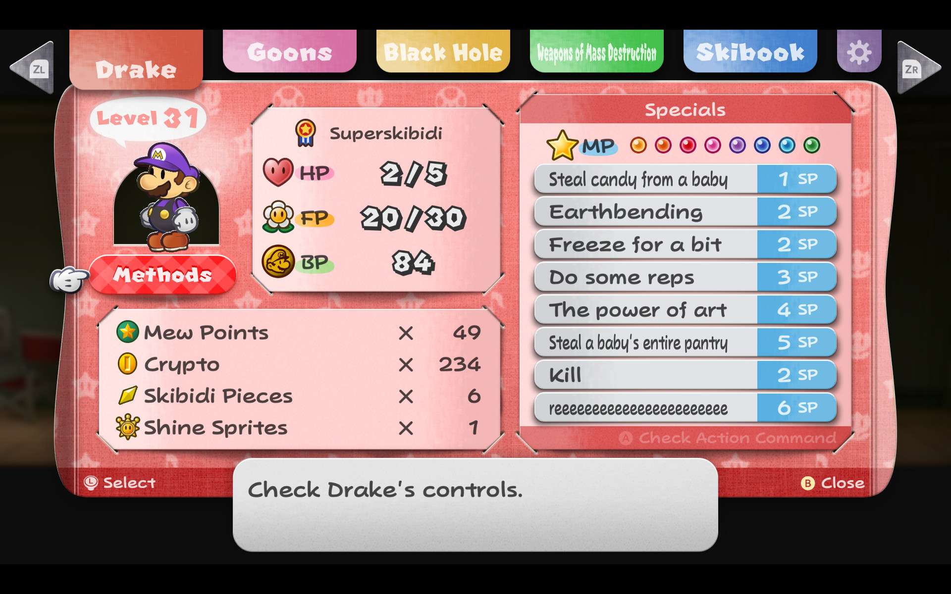 Paper Mario TTYD Gen Alpha Mod for Paper Mario: The Thousand Year Door ...