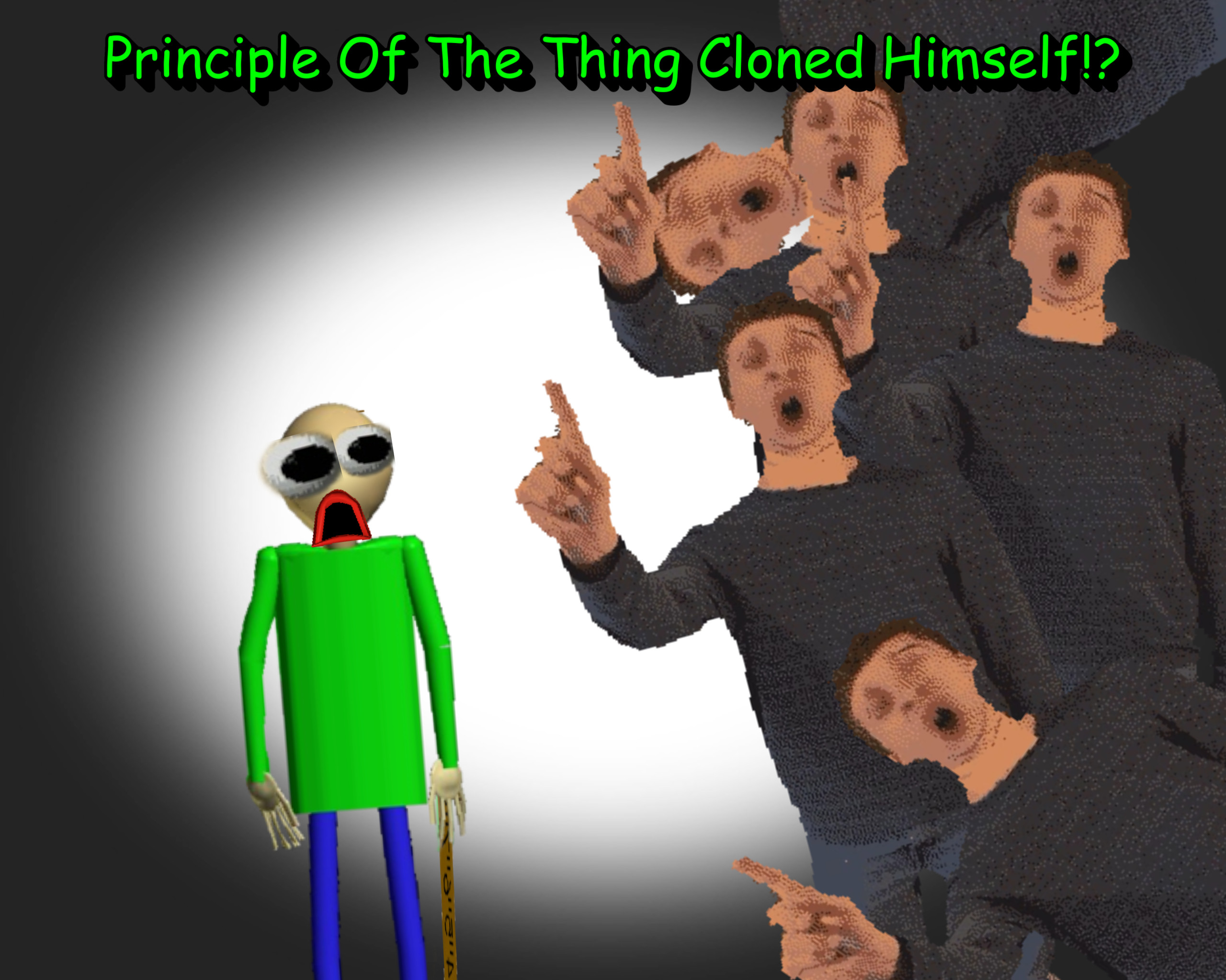 Principle Of The Thing Challenge Mod for Baldi's Basics | Baldi Mods