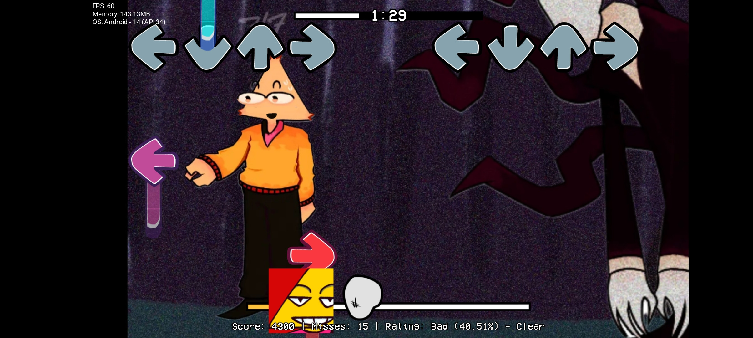 hard Smile mas... DAISHIKAWA? Mod for Friday Night Funkin' | FNF Mods