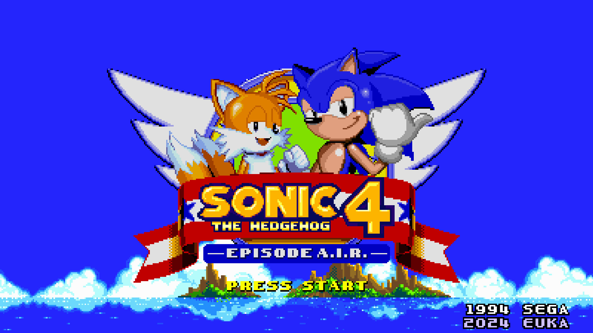 Sonic 4 Episode 2 Title Screen Mod for Sonic 3 A.I.R. | S3AIR Mods