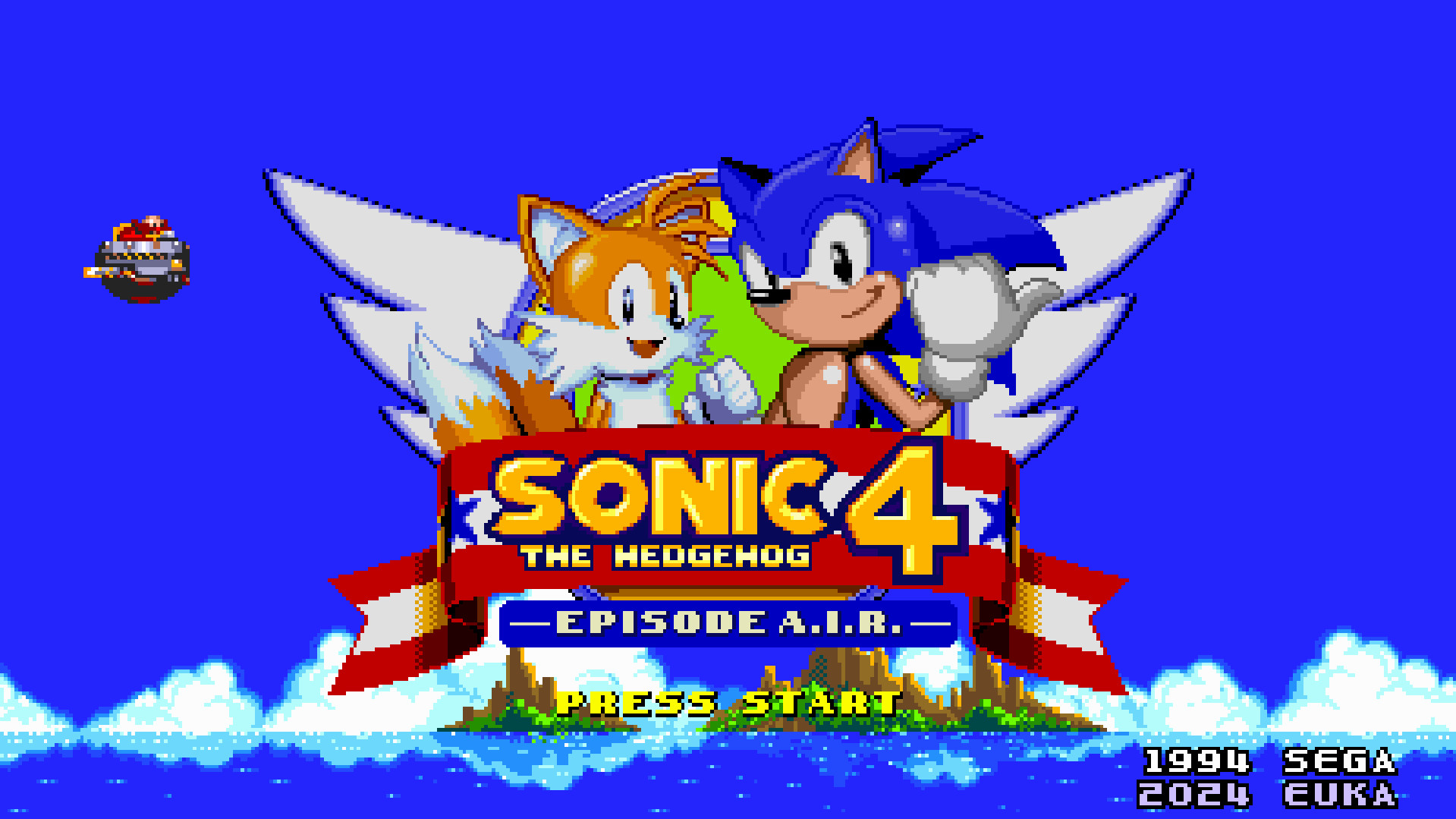 Sonic 4 Episode 2 Title Screen Mod for Sonic 3 A.I.R. | S3AIR Mods