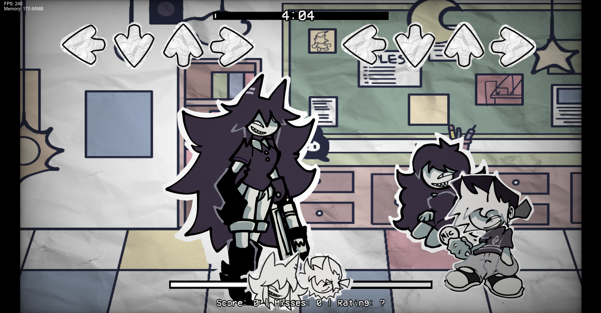 Friday Night Paper Education For Psych Engine Mod for Friday Night ...