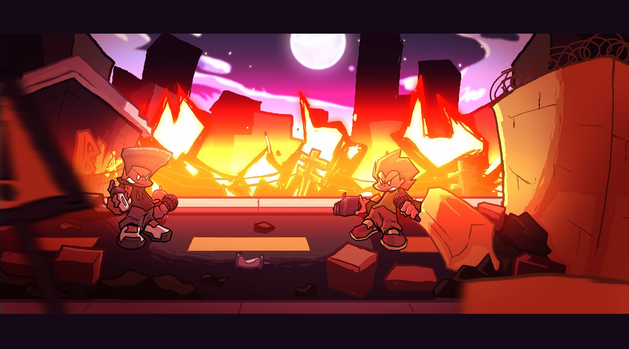 Burnout REMAKE - V.S Darnell Mod for Friday Night Funkin' | FNF Mods