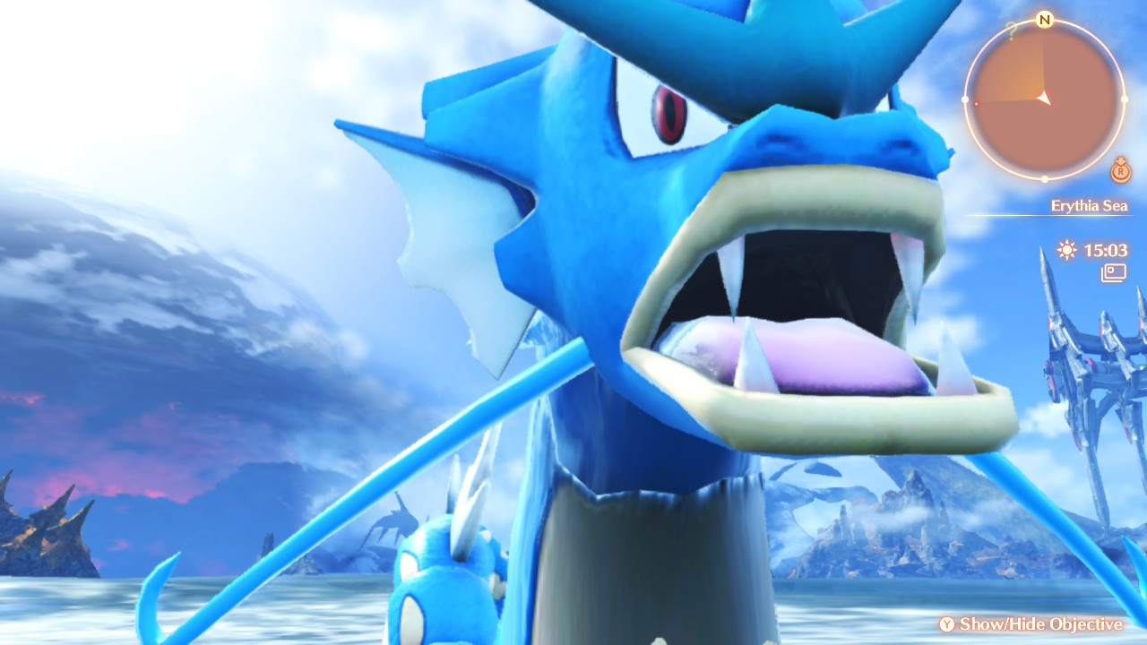Gyarados over Ravoon Mod for Xenoblade Chronicles 3 | XC3 Mods