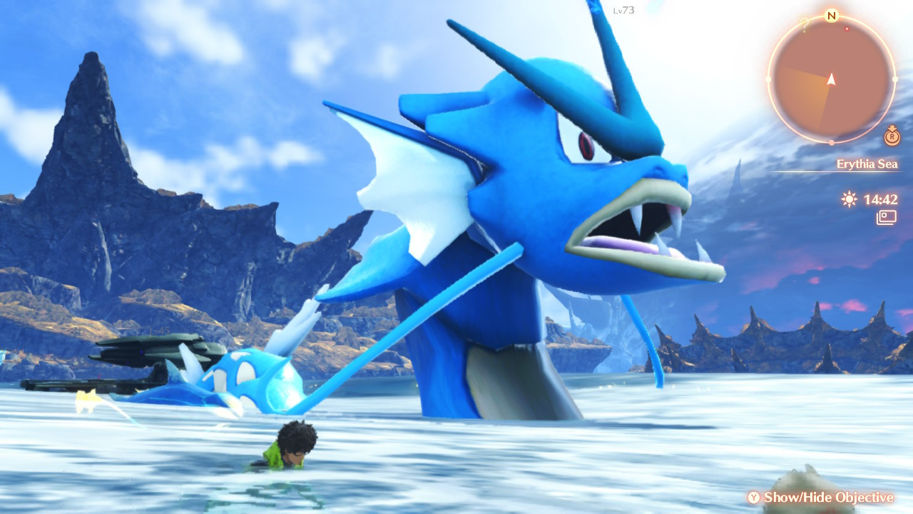 Gyarados over Ravoon Mod for Xenoblade Chronicles 3 | XC3 Mods