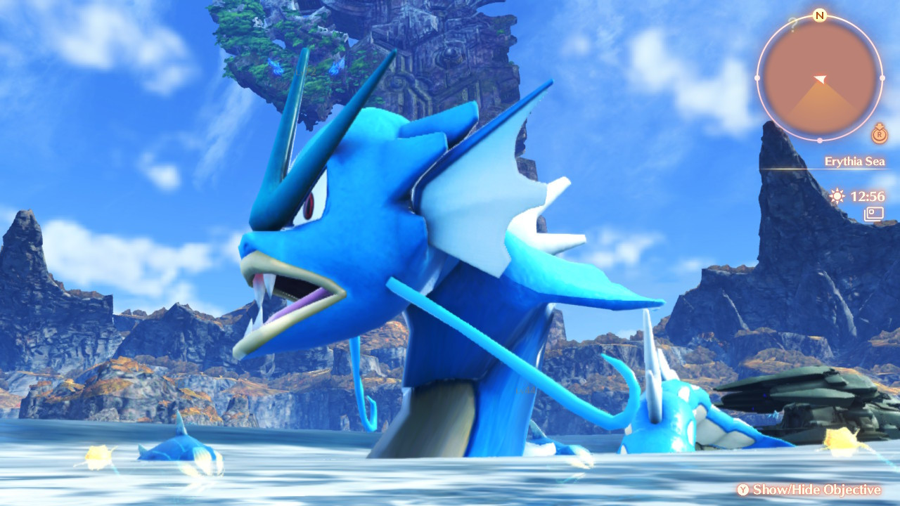 Gyarados over Ravoon Mod for Xenoblade Chronicles 3 | XC3 Mods