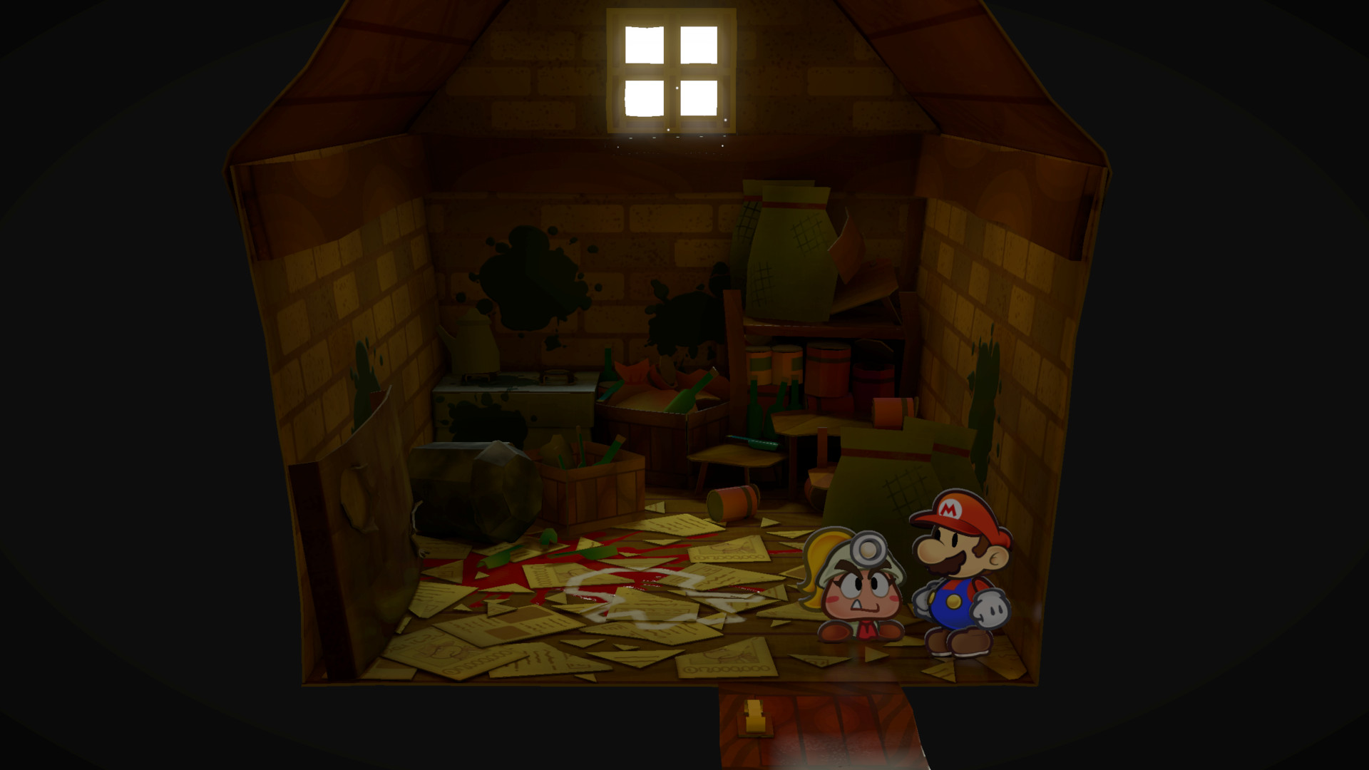 Toad Chalk Outline Restoration Mod for Paper Mario: The Thousand Year ...