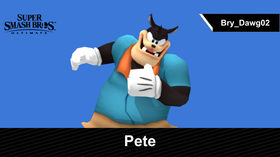 Pete (Mickey Mouse) Mod for Super Smash Bros. Ultimate | SSBU Mods