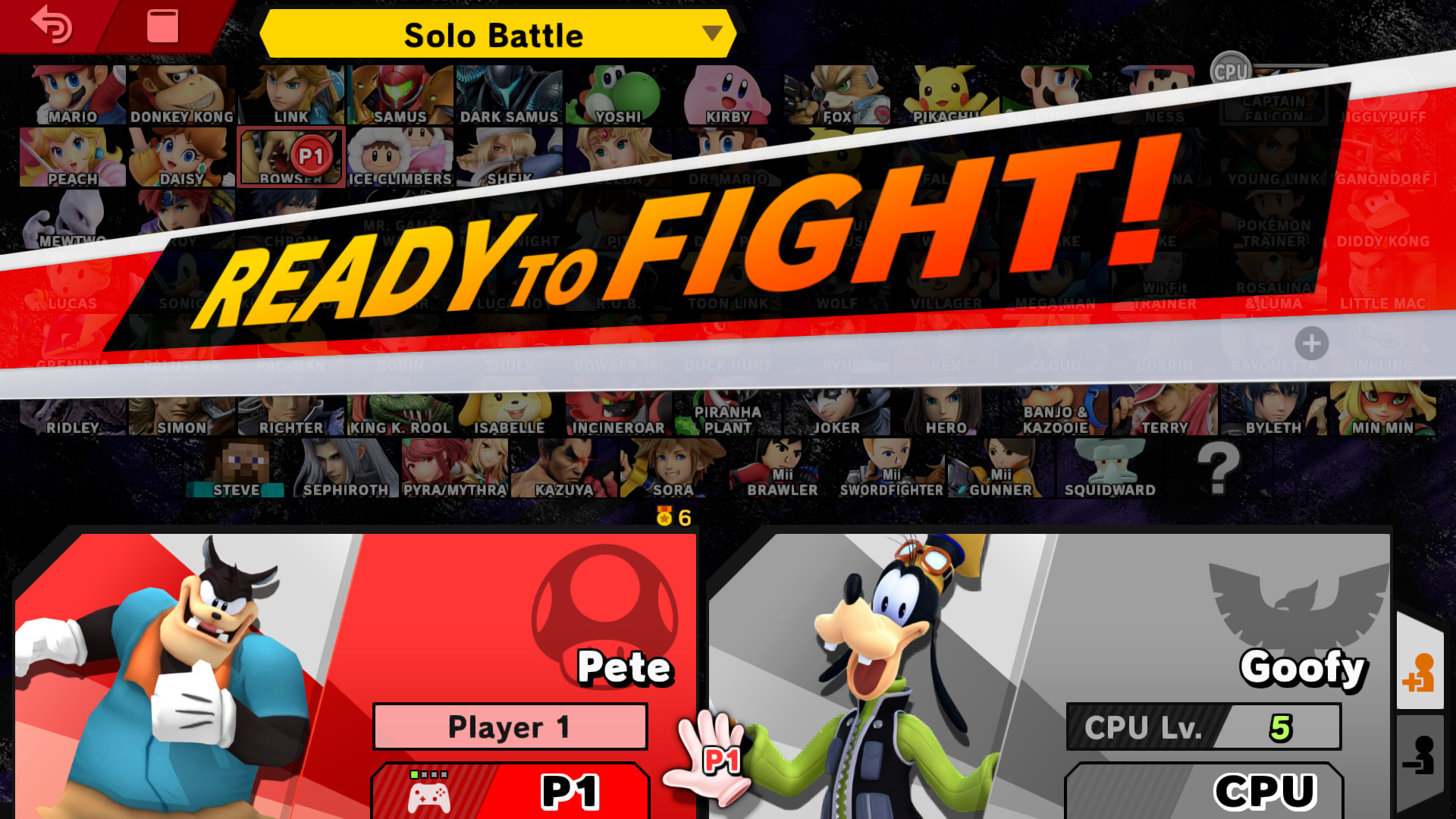 Pete (Mickey Mouse) Mod for Super Smash Bros. Ultimate | SSBU Mods