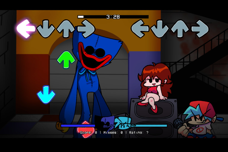 Vs Cursed Huggy Wuggy V1 Mod for Friday Night Funkin' | FNF Mods