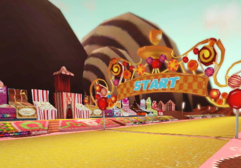 Sugar Rush Track 1 Mod for SuperTuxKart | STK Mods