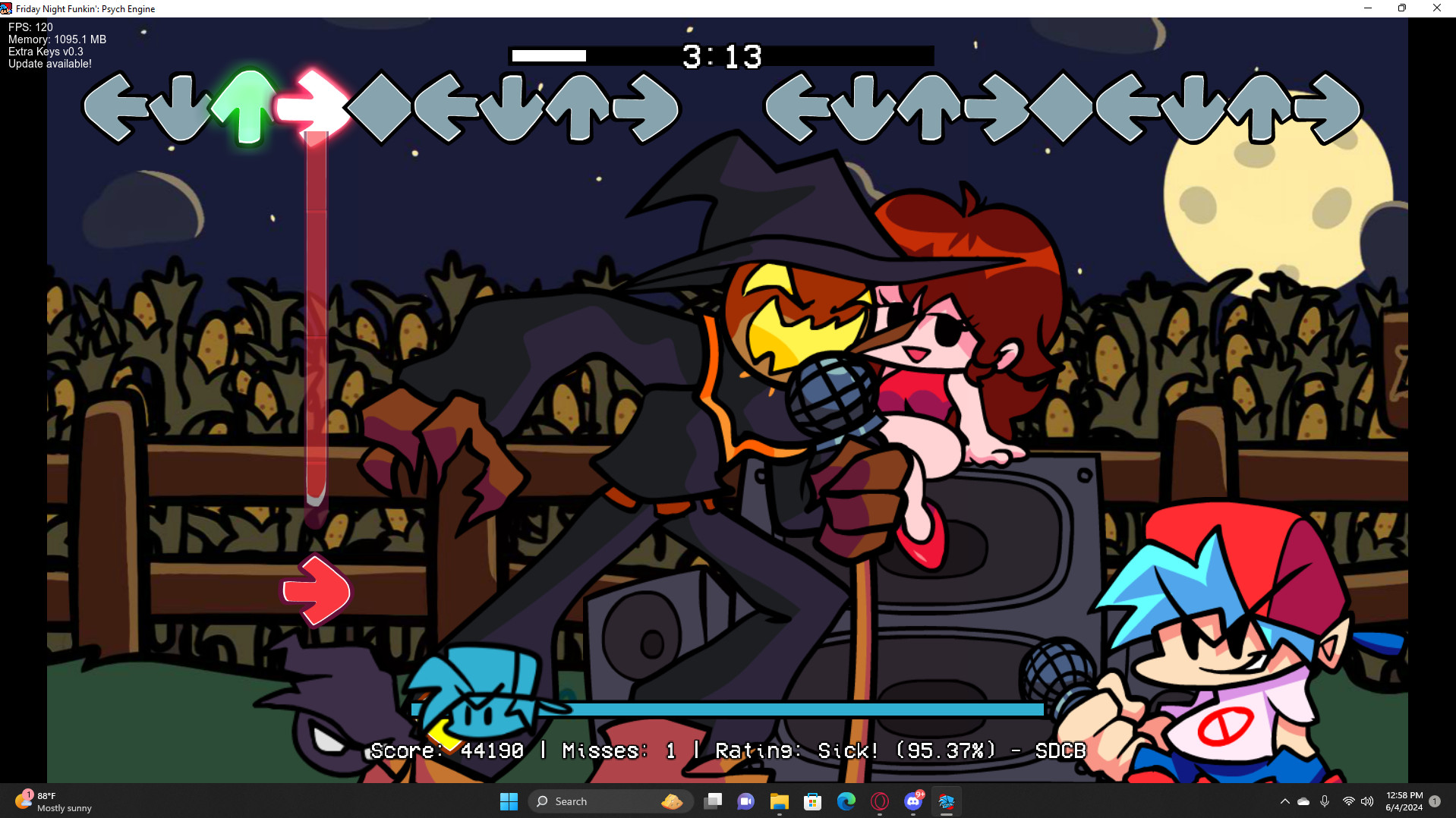 FNF Vs Zardy with Extra Keys Mod for Friday Night Funkin' | FNF Mods