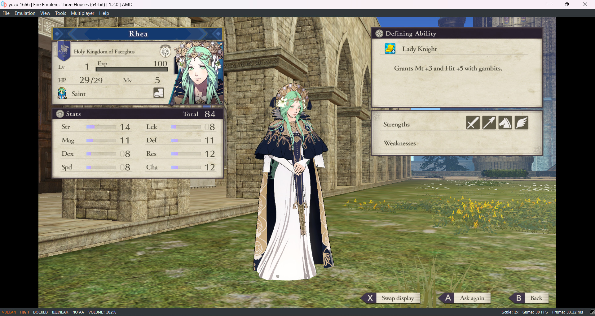 Rhea Over Ingrid Mod for Fire Emblem: Three Houses | FE3H Mods