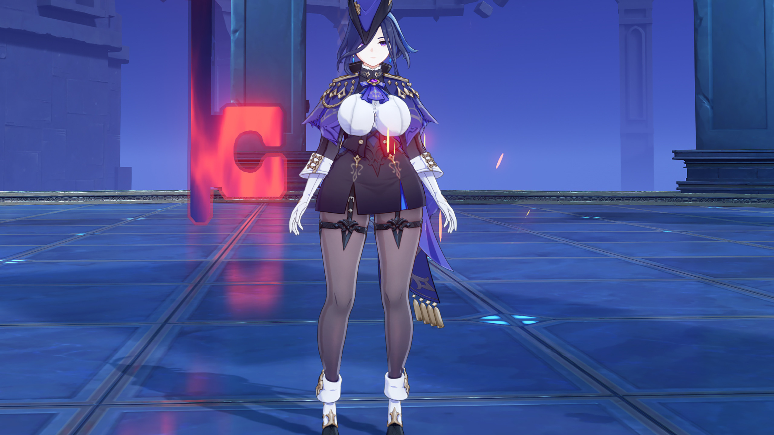 Bustier Playable Clorinde! Mod for Genshin Impact | GI Mods