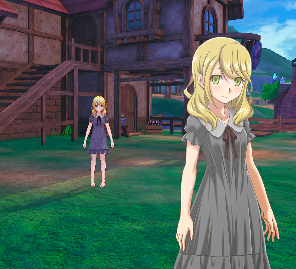 Alice's Coloured Pyjama's Mod for Rune Factory 5 | RF5 Mods