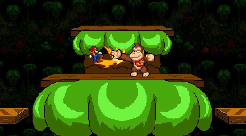 Donkey Kong Jr. Stage (Smash Remix) Mod for Super Smash Bros. Crusade ...
