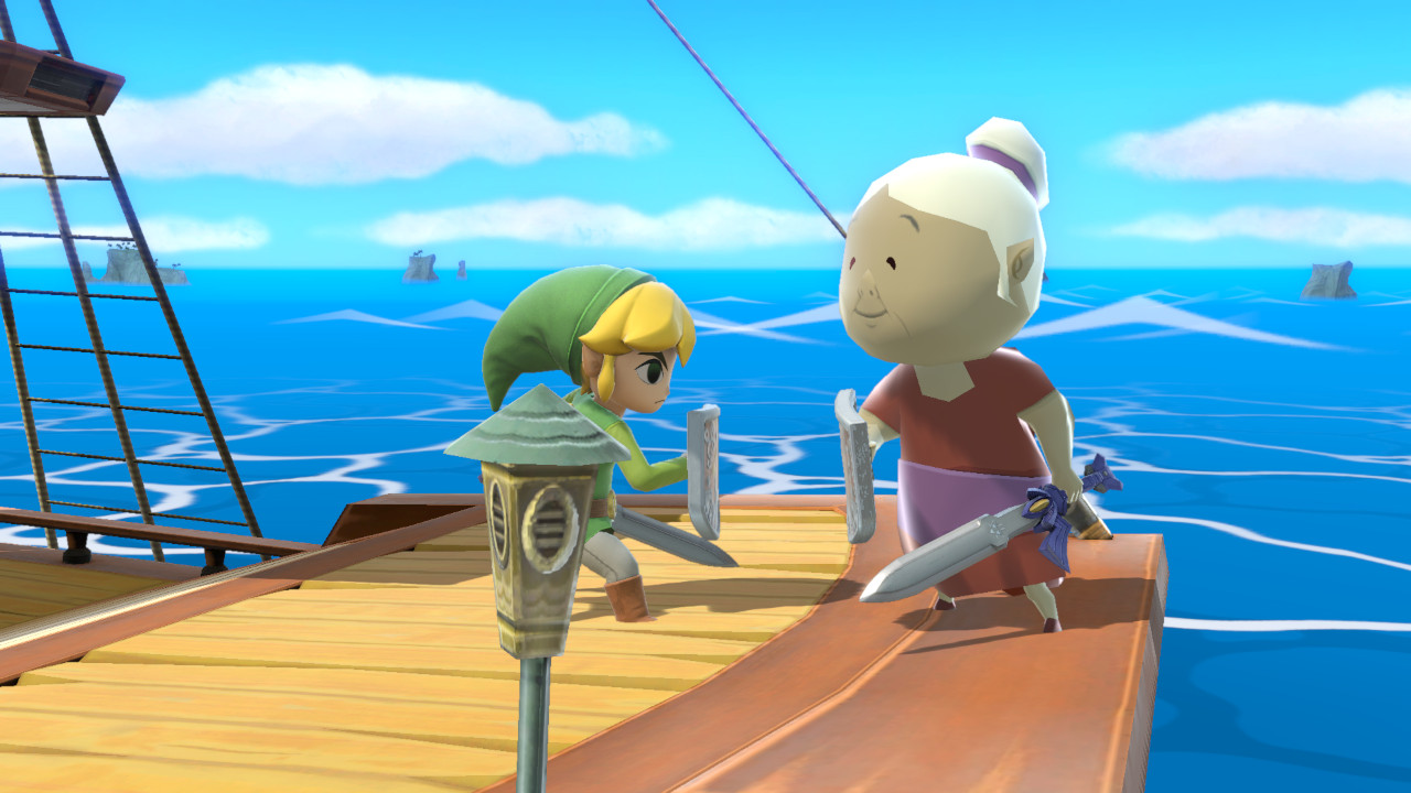 Grandma (Wind Waker) Mod for Super Smash Bros. Ultimate | SSBU Mods