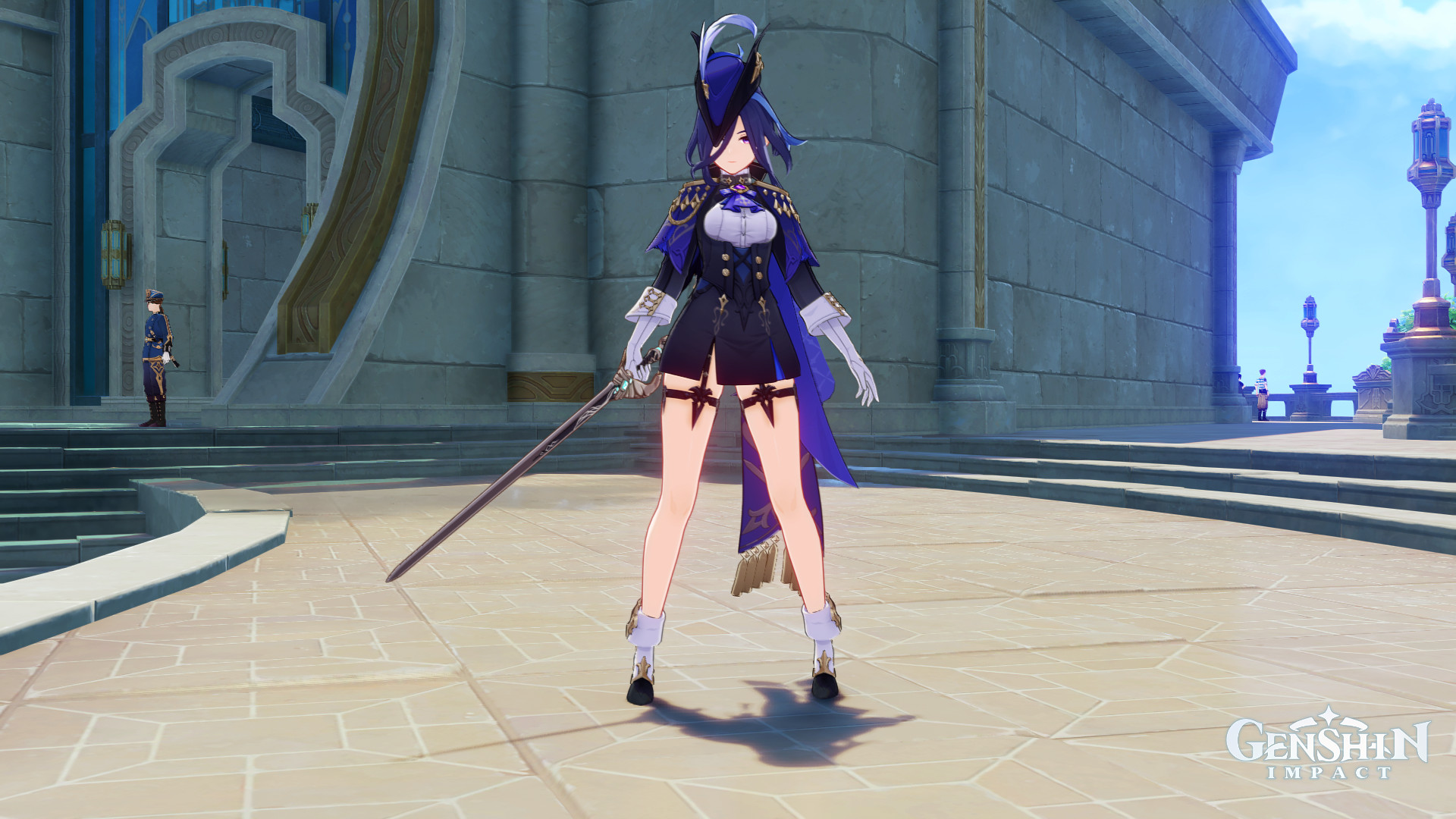 Clorinde - Bare Legs and Feet Toggle Mod for Genshin Impact | GI Mods