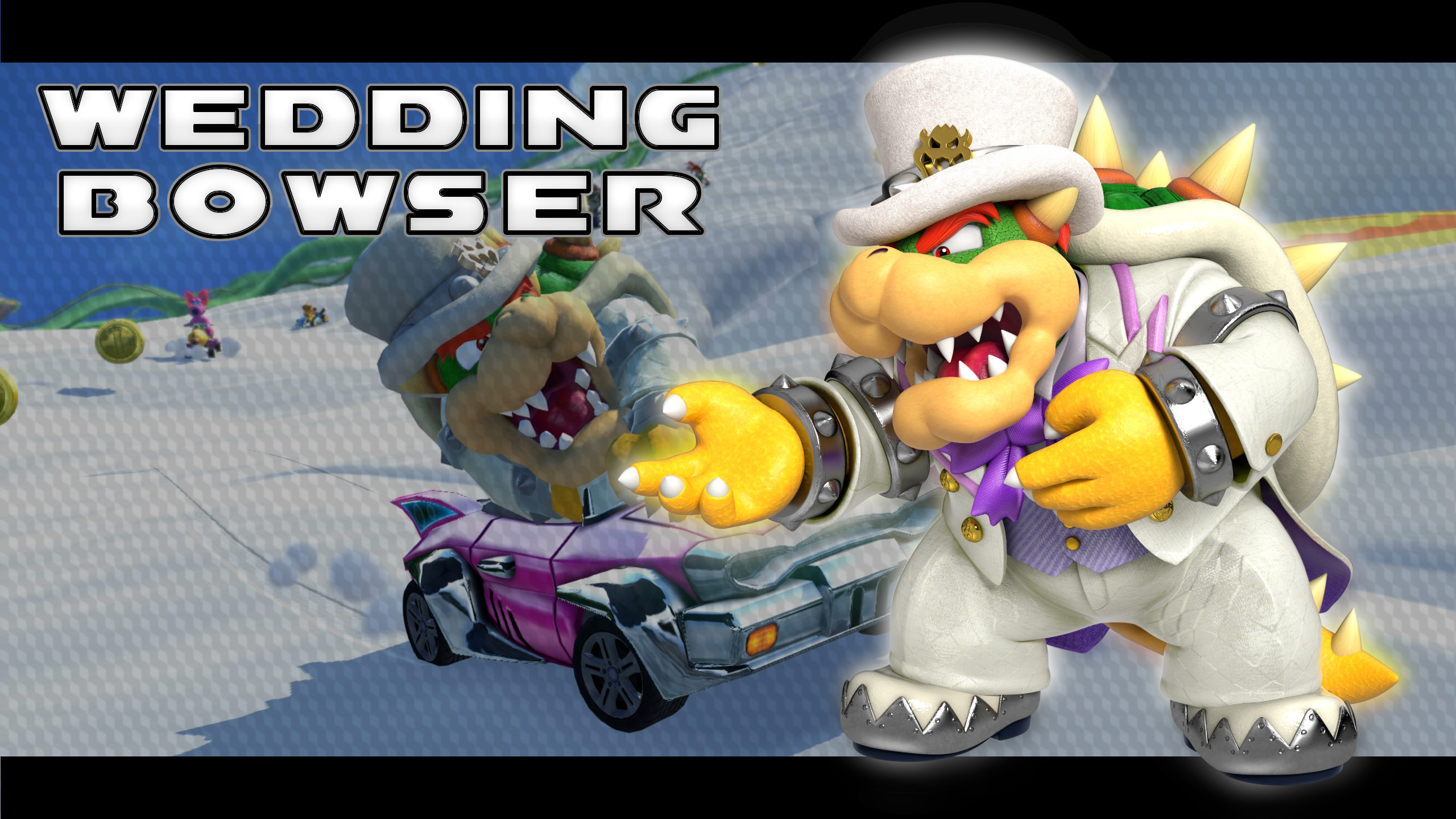 Wedding Bowser Mod for Mario Kart 8 Deluxe | MK8D Mods