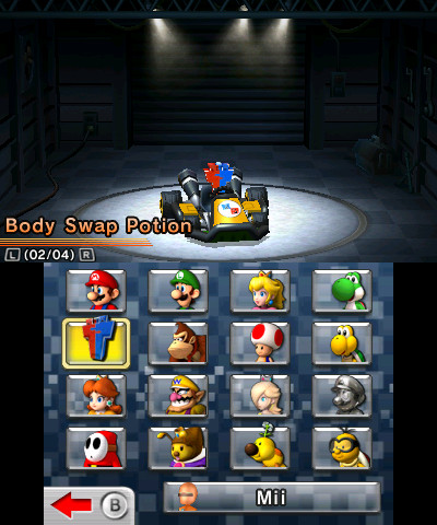 Body Swap Potion (Roblox) Mod for Mario Kart 7 | MK7 Mods