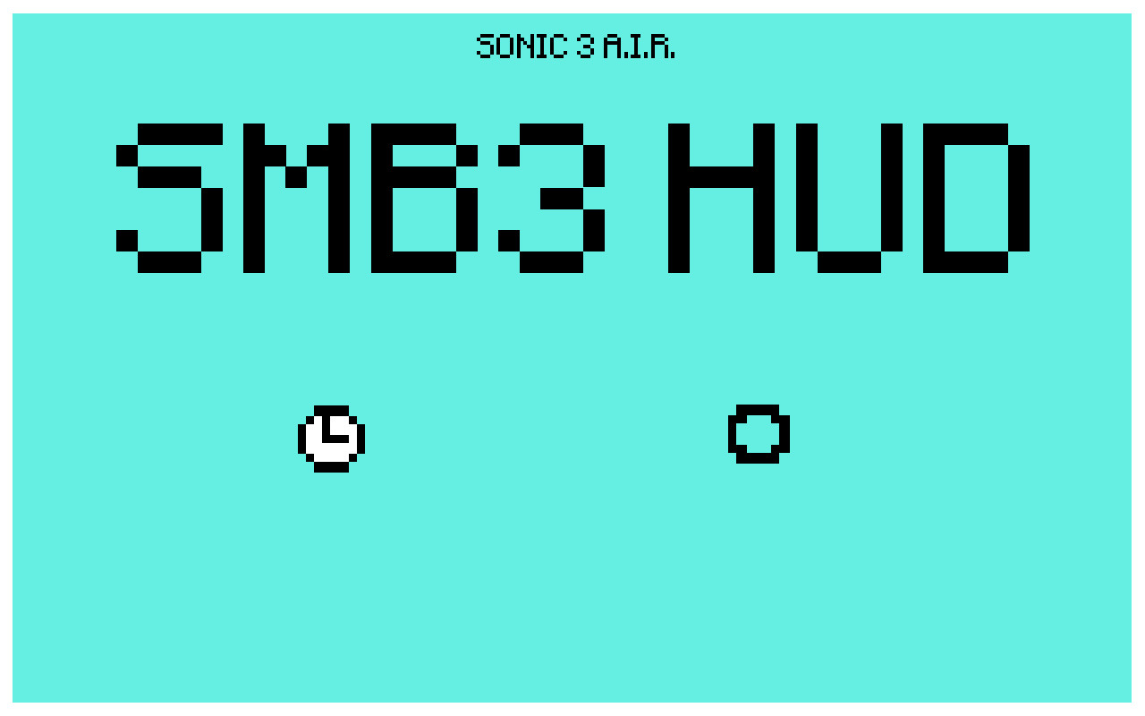 SMB3 HUD Mod for Sonic 3 A.I.R. | S3AIR Mods