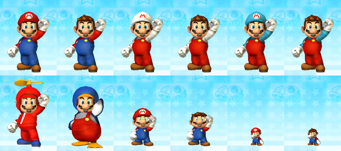 NSMBW Mario Pack Mod for Mario Kart Wii | MKWii Mods