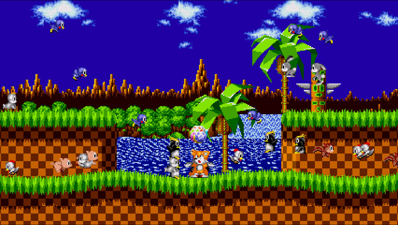 Sweet's Tails in Sonic 1 Forever Mod for Sonic the Hedgehog Forever ...