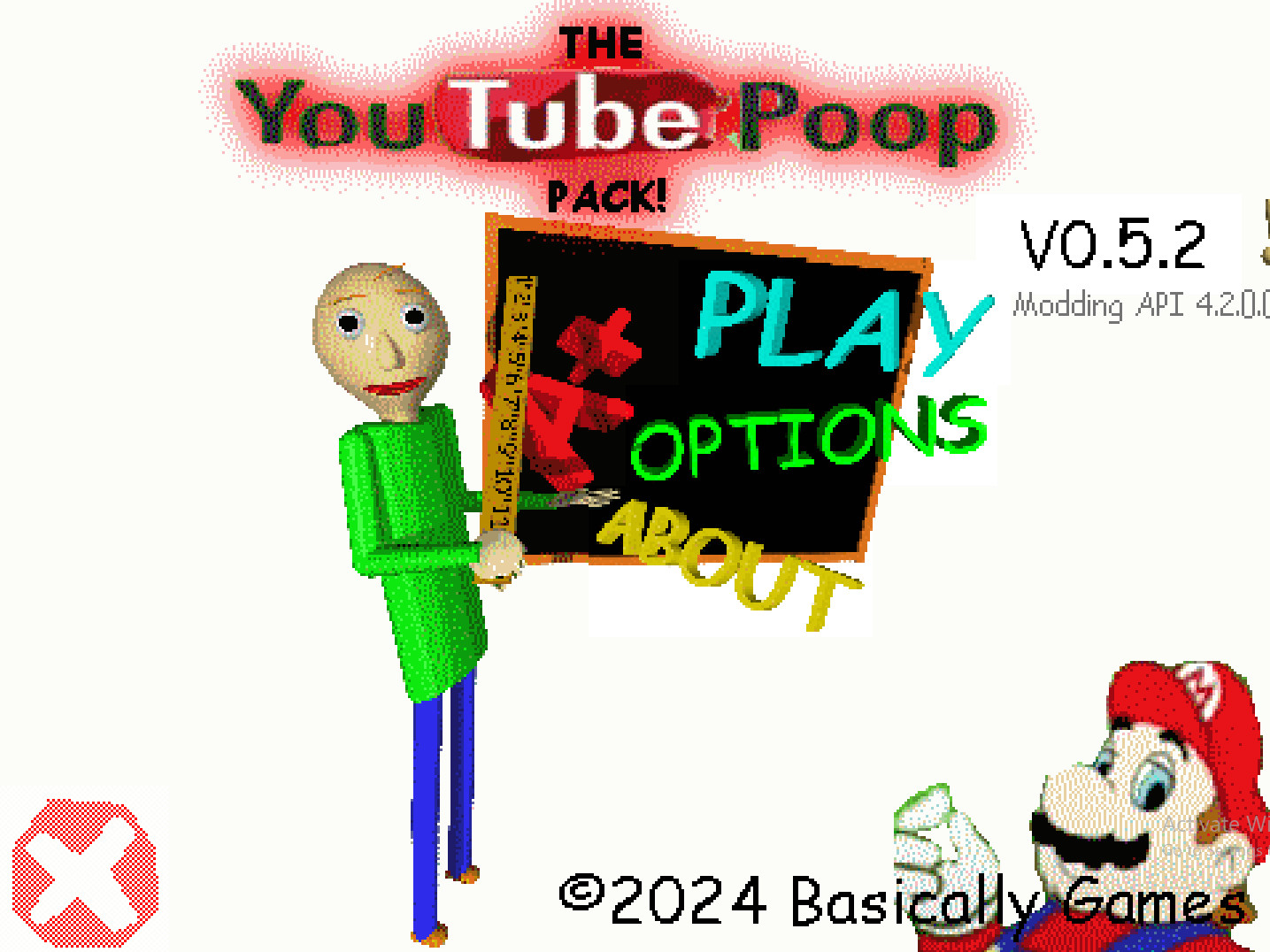 The Youtube Poop Texture Pack! Mod for Baldi's Basics | Baldi Mods