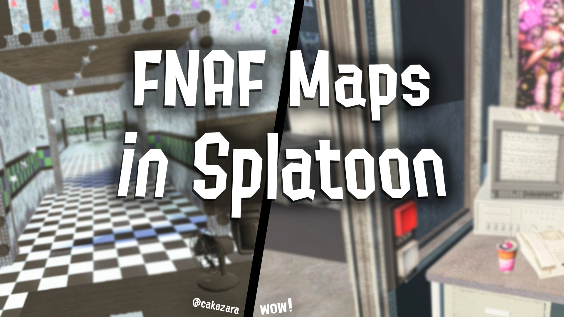 FNAF Maps in Splatoon 3 Mod for Splatoon 3 | Splatoon 3 Mods