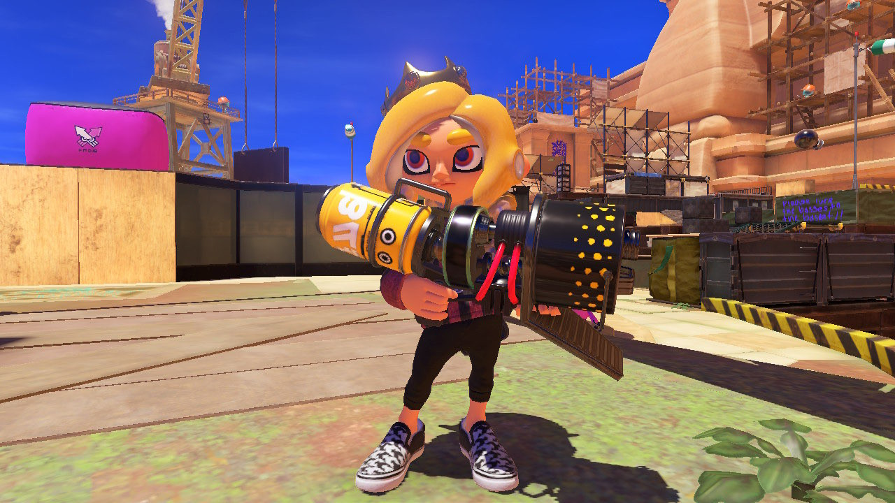 Hero Blaster Mod for Splatoon 3 | Splatoon 3 Mods