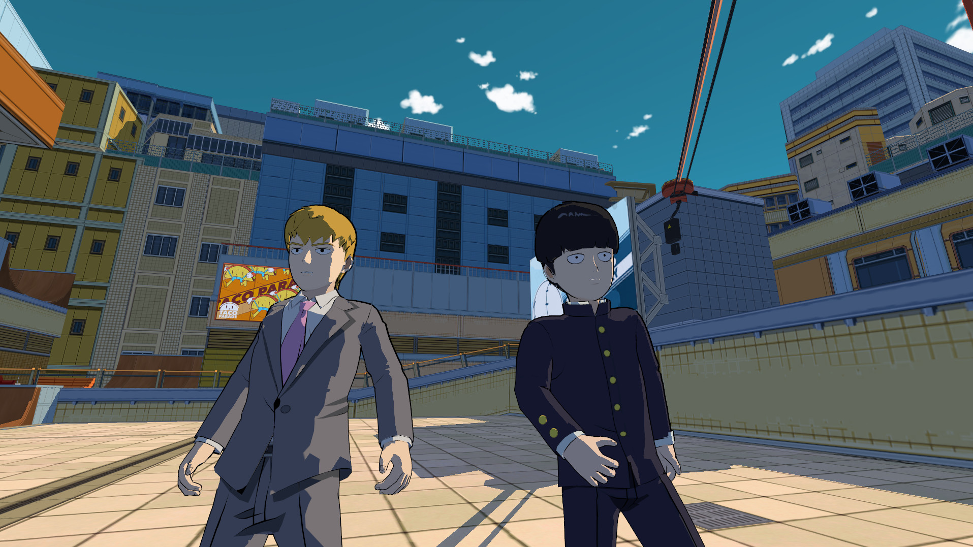 Reigen and Mob (Mob Psycho 100) Mod for Bomb Rush Cyberfunk | BRC Mods