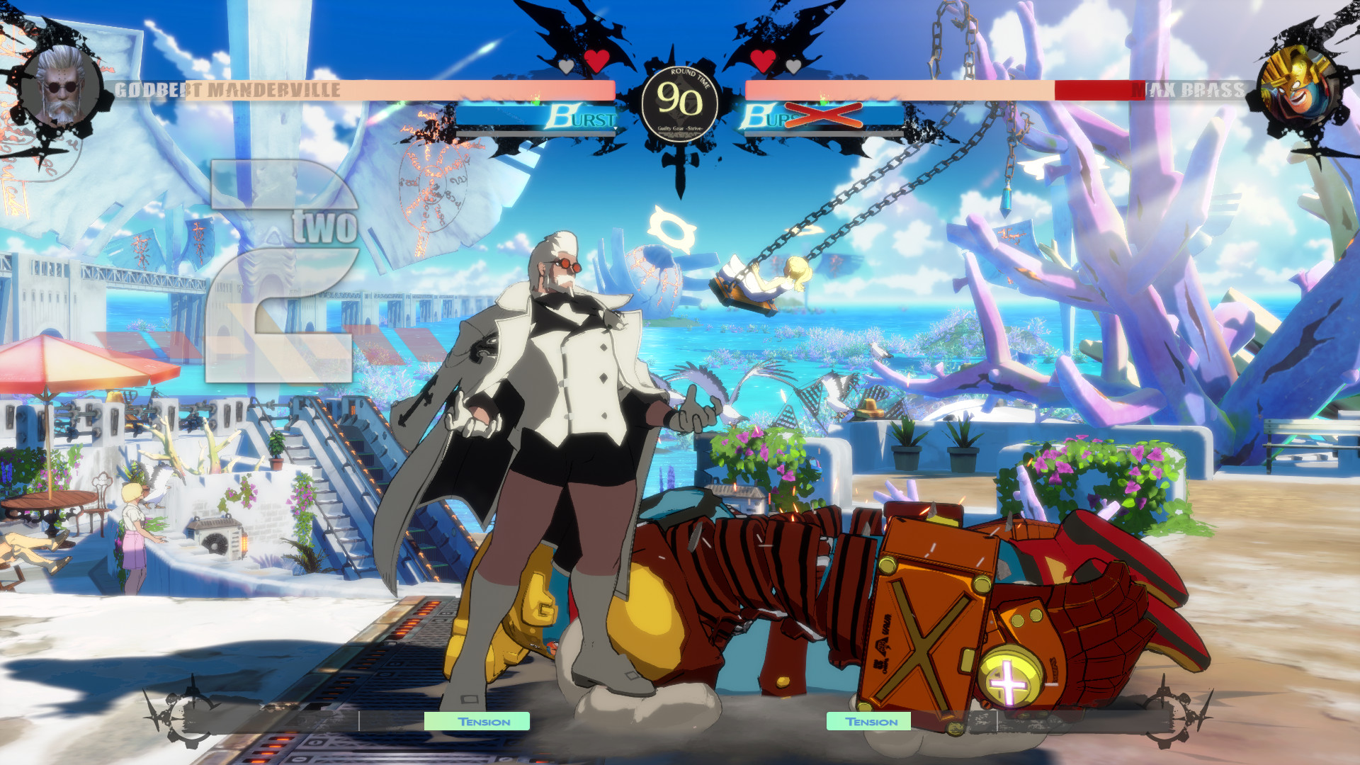 Godbert Manderville over Slayer Mod for GUILTY GEAR -STRIVE- | GGST Mods