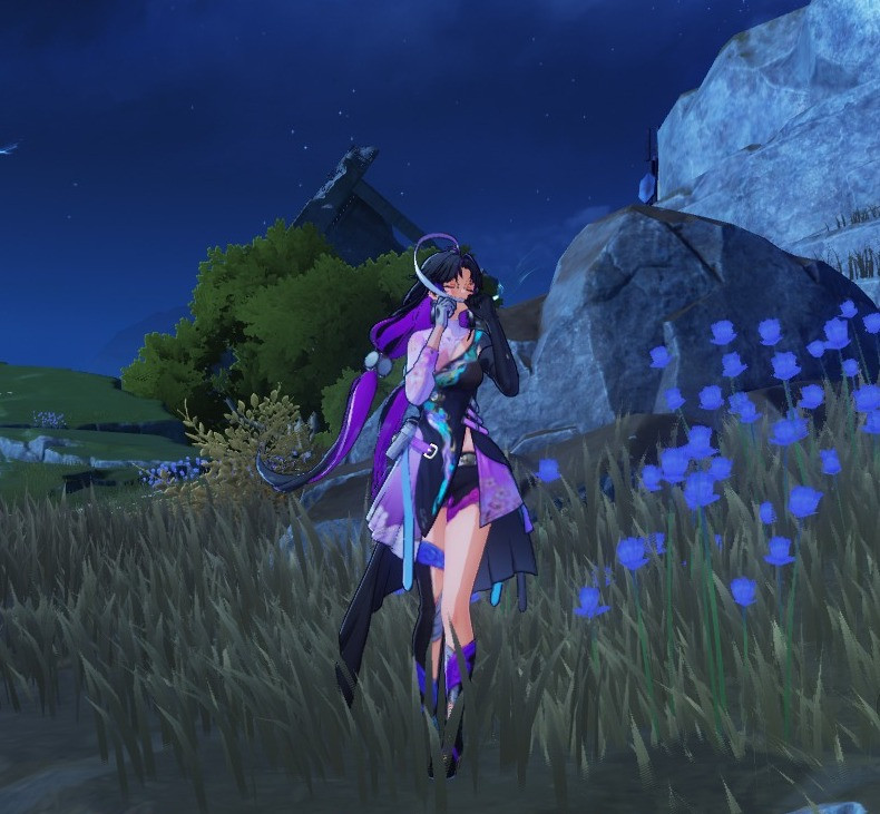 Jianxin - Neon Cherry Blossom (Saki) Mod for Wuthering Waves | WuWa Mods