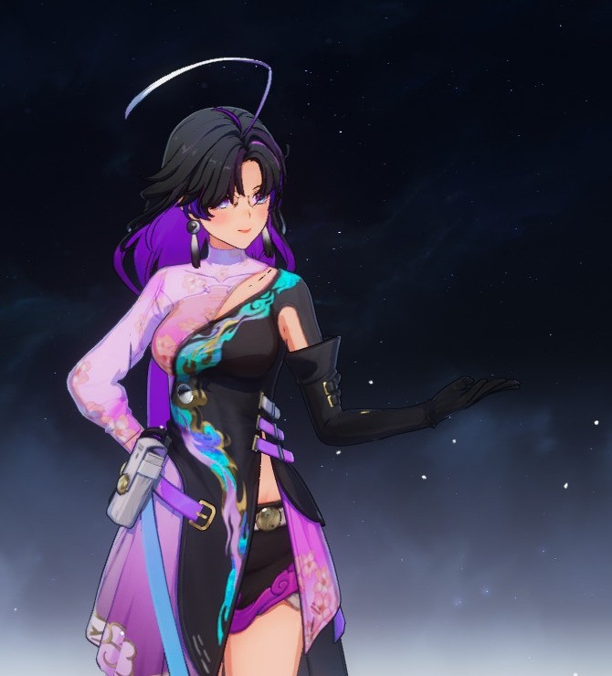 Jianxin - Neon Cherry Blossom (Saki) Mod for Wuthering Waves | WuWa Mods