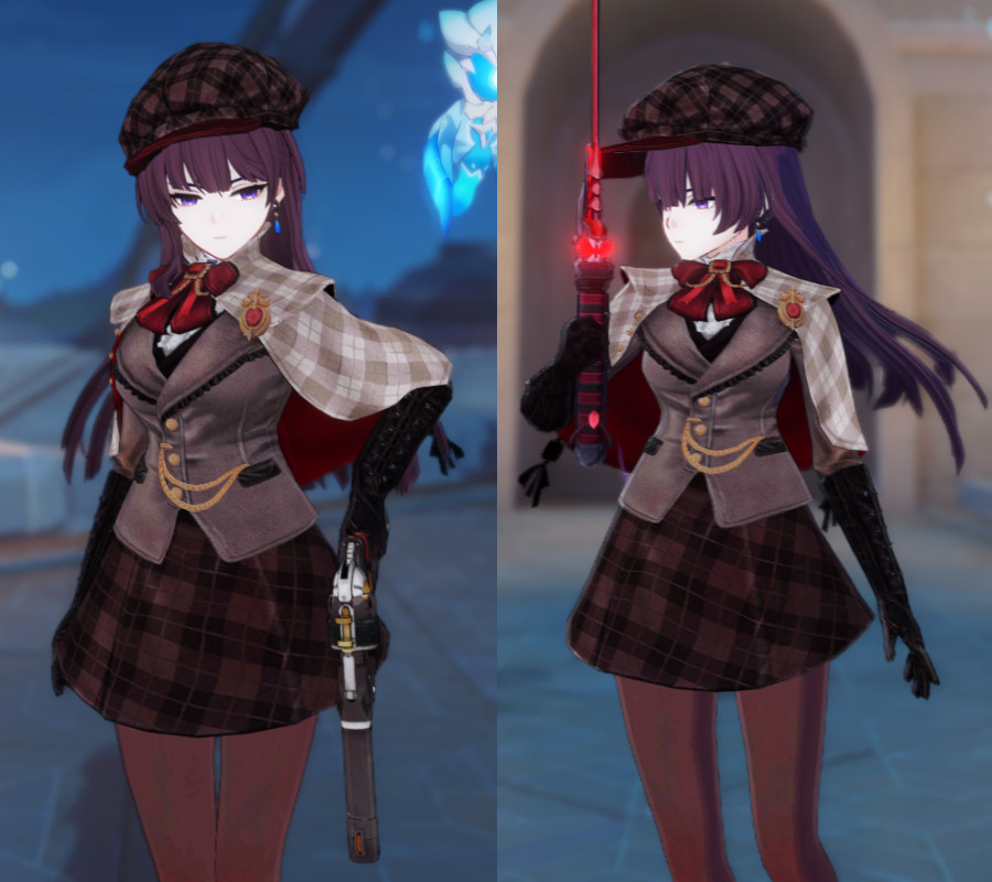 Clorinde Sherlock outfit Mod for Genshin Impact | GI Mods