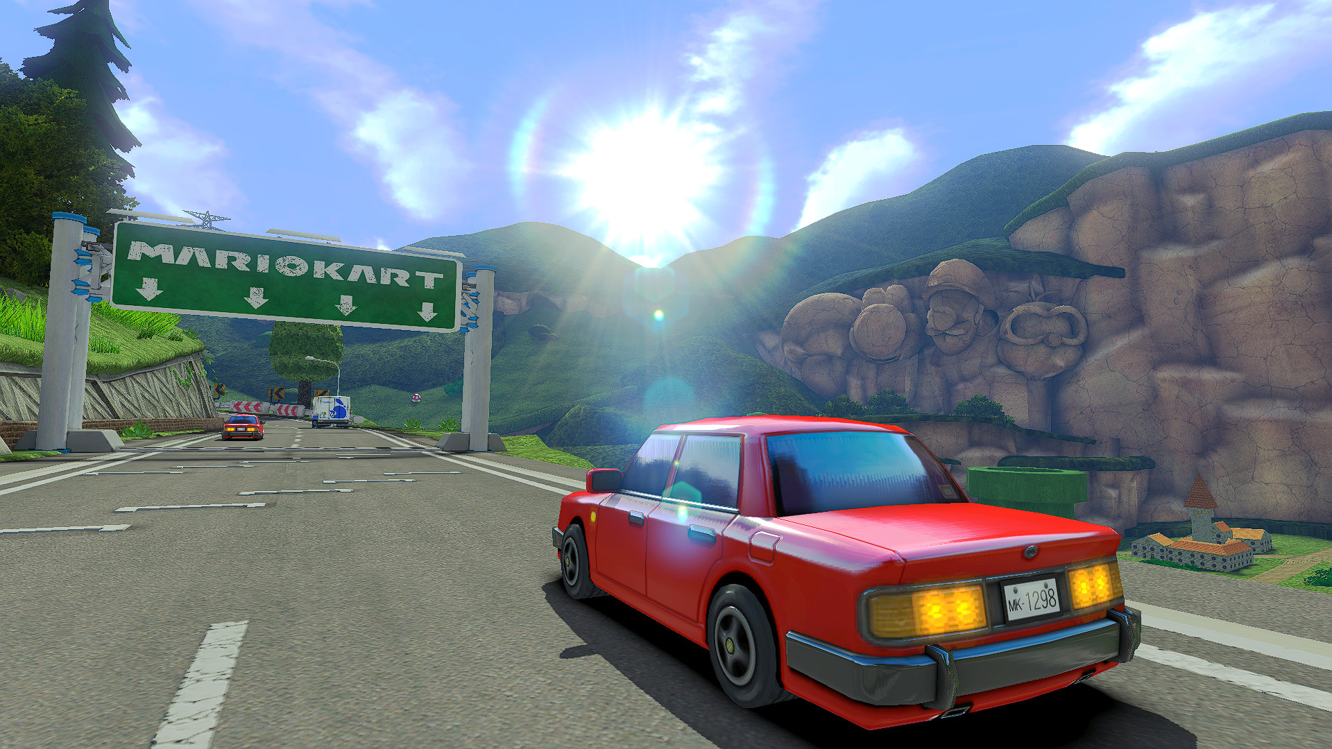 DS Shroom Ridge - BCP Reforged Mod for Mario Kart 8 Deluxe | MK8D Mods