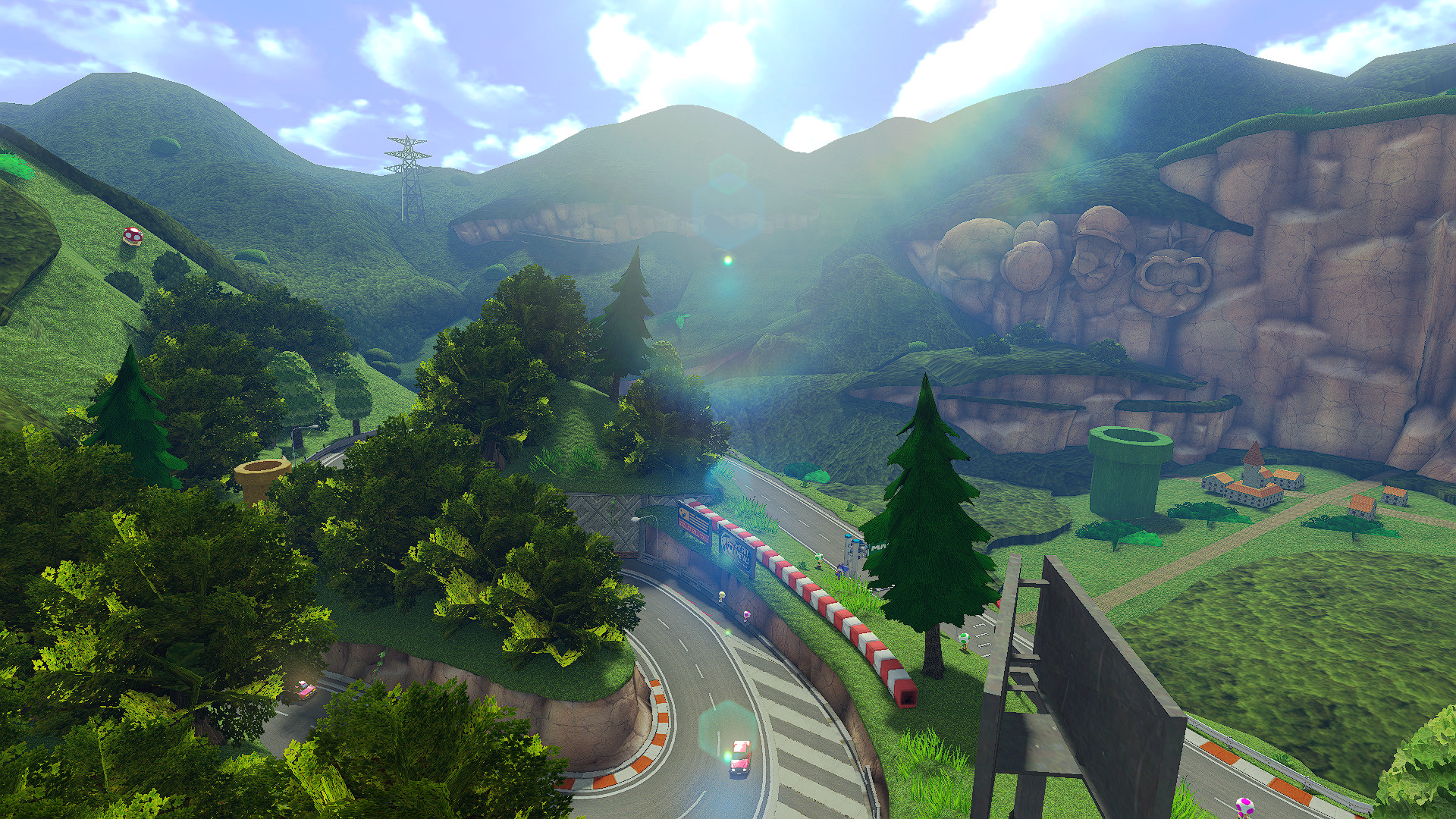 DS Shroom Ridge - BCP Reforged Mod for Mario Kart 8 Deluxe | MK8D Mods