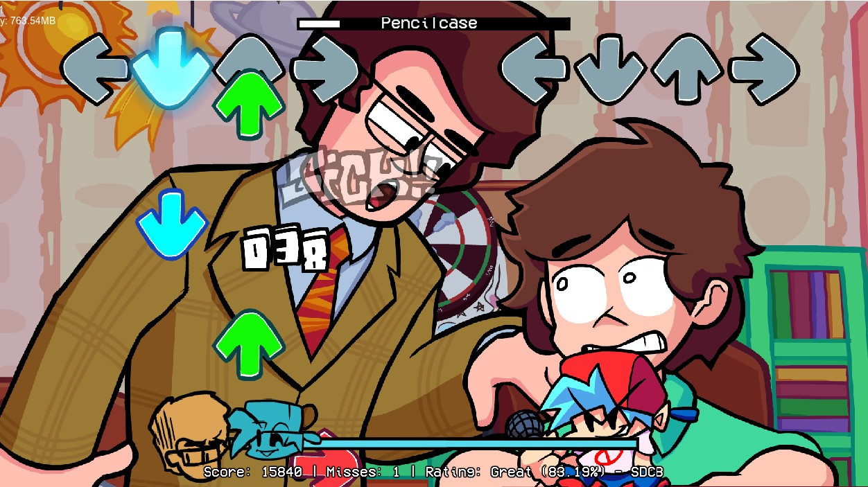 PERVERT PROBLEM V2 BUT BF Mod for Friday Night Funkin' | FNF Mods