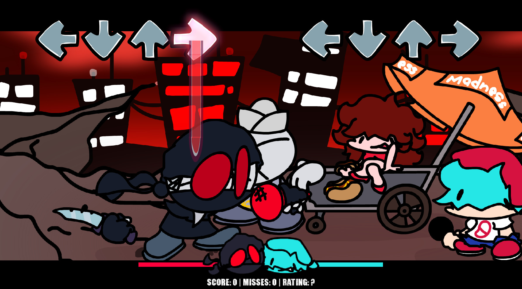 FNM:Nevada's Most Wanted but Bad DDCut V1.5 Mod for Friday Night Funkin ...