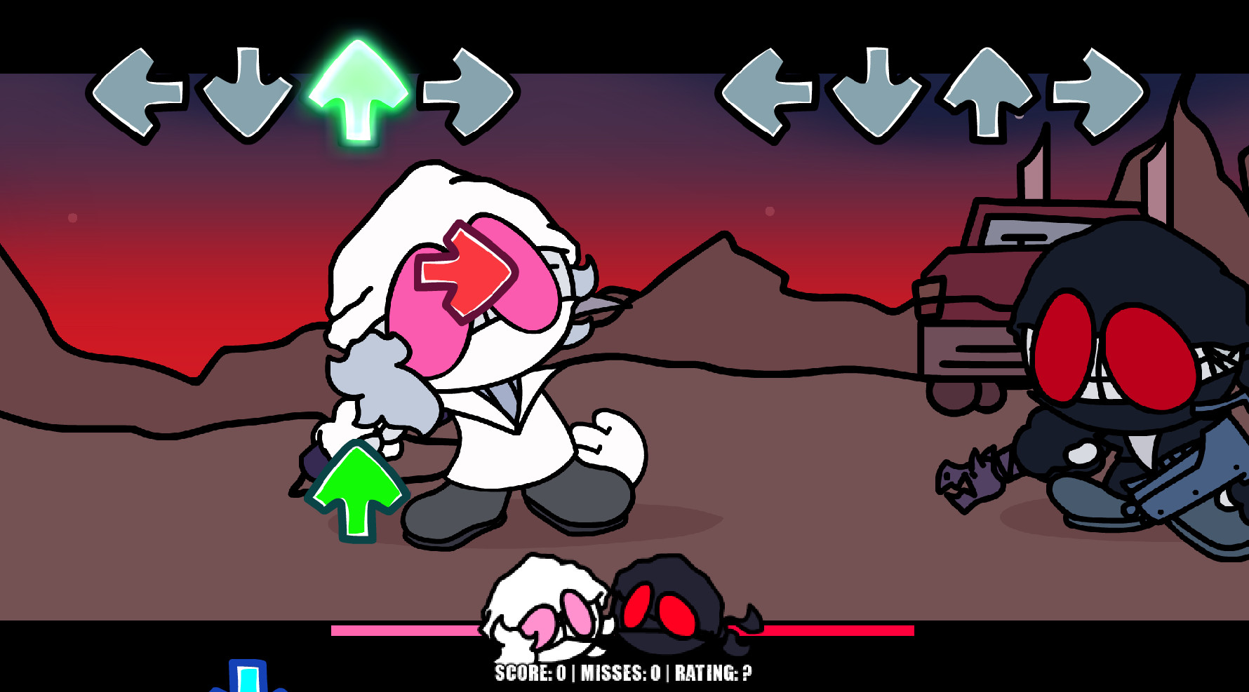 FNM:Nevada's Most Wanted but Bad DDCut V1.5 Mod for Friday Night Funkin ...