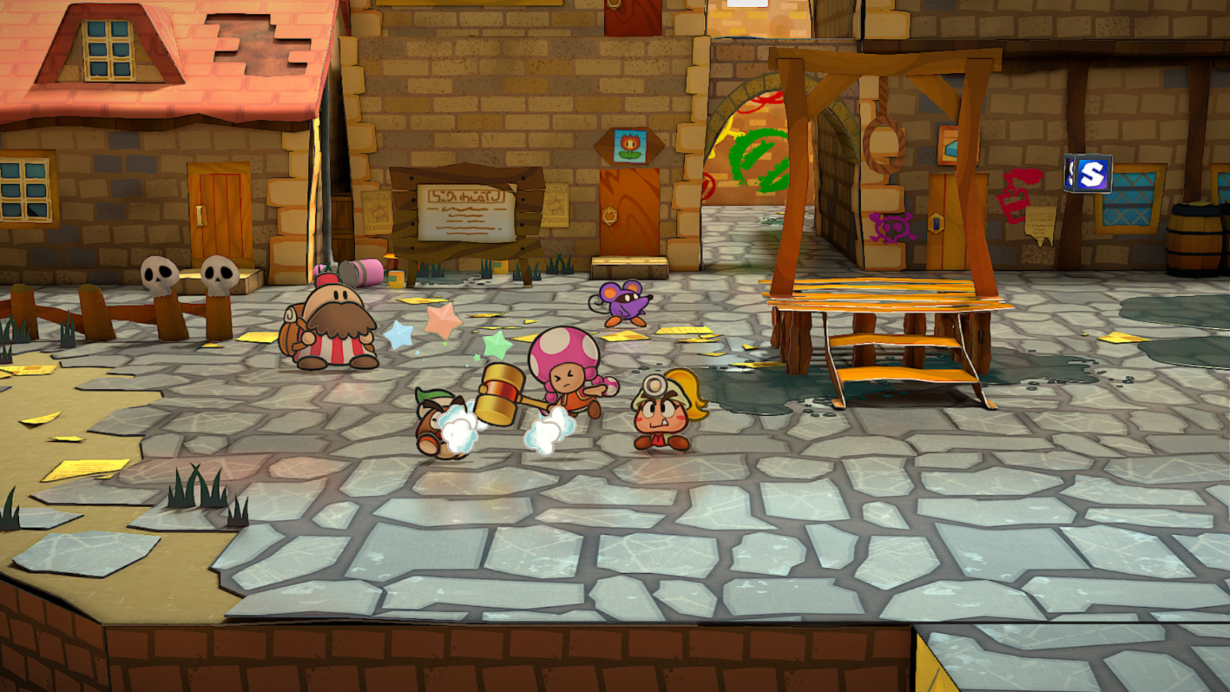 Playable Toadette Mod for Paper Mario: The Thousand Year Door (Switch ...