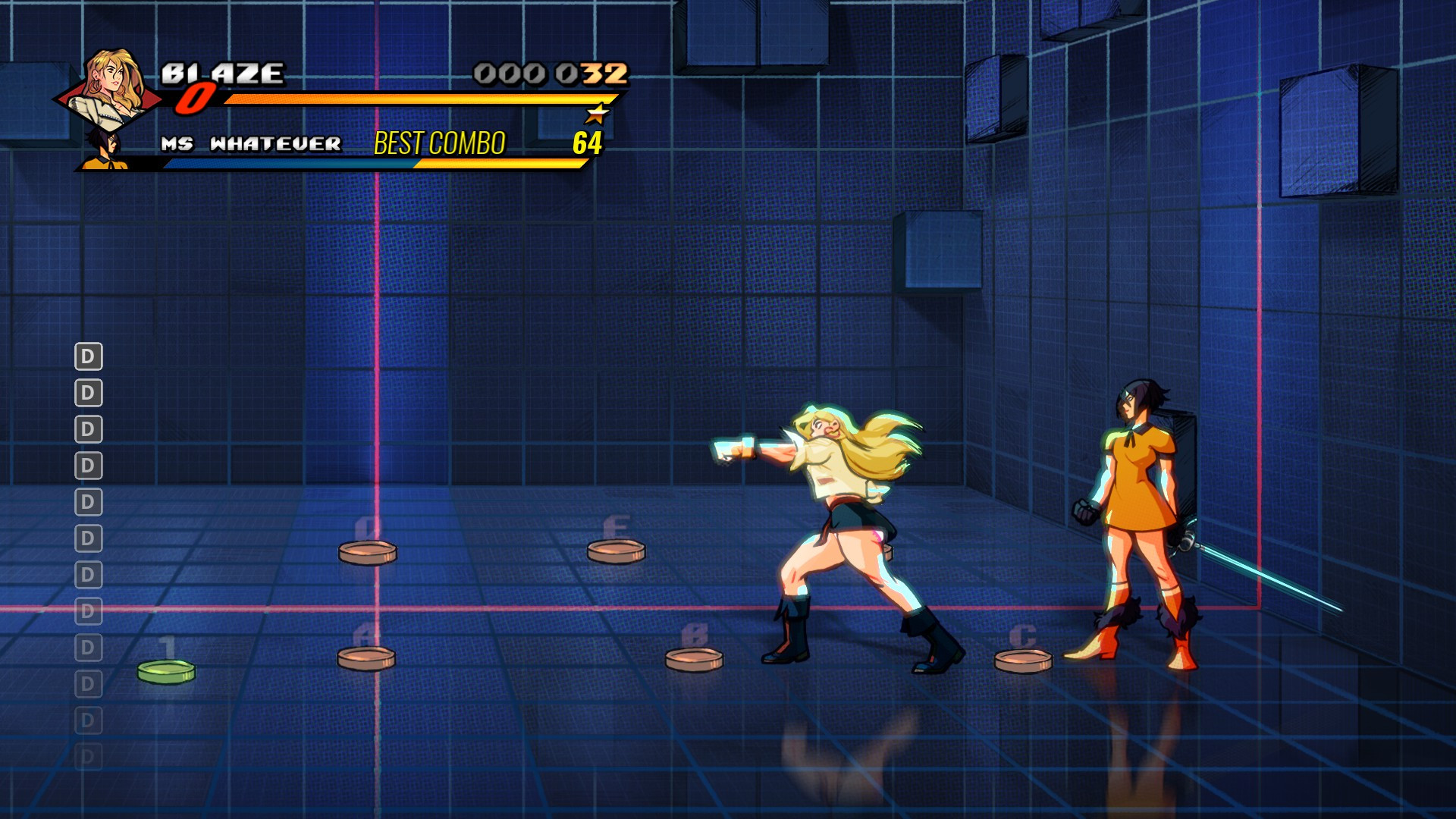 Blaze Alternate Palette (A) Mod for Streets of Rage 4 | SOR4 Mods