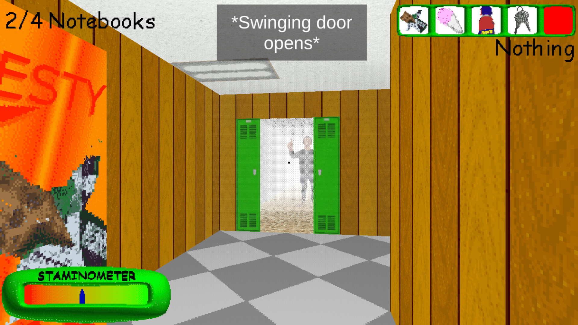 Storage Locker Doors Mod for Baldi's Basics | Baldi Mods
